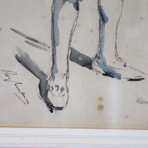 Original watercolour by Kenneth Green – French Loft